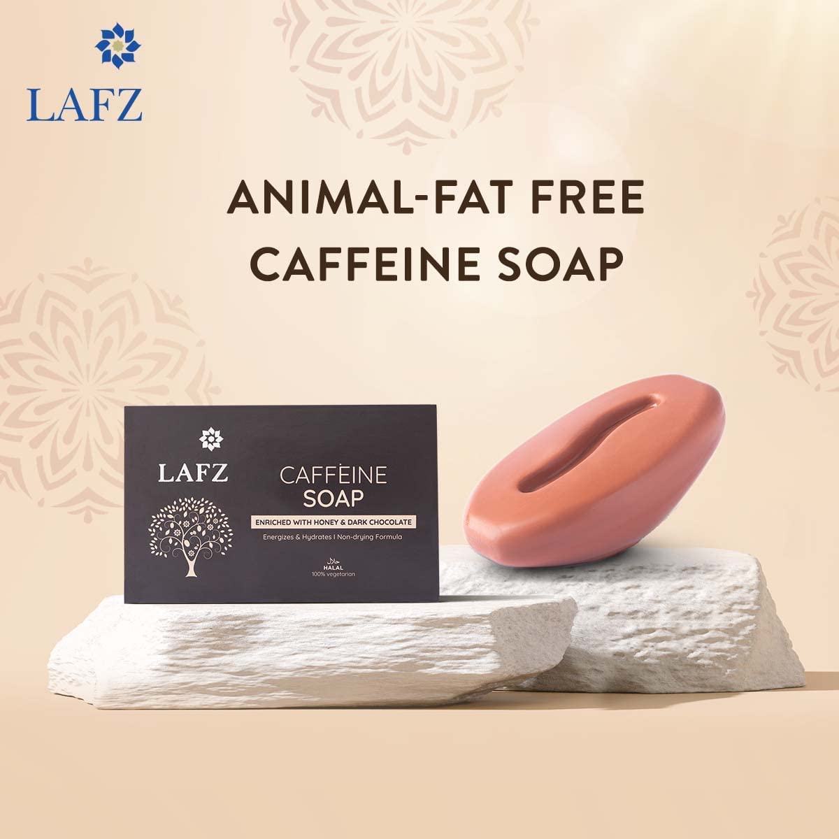 Lafz Caffeine Soap (100gm) - Pack of 02 – OHSOGO
