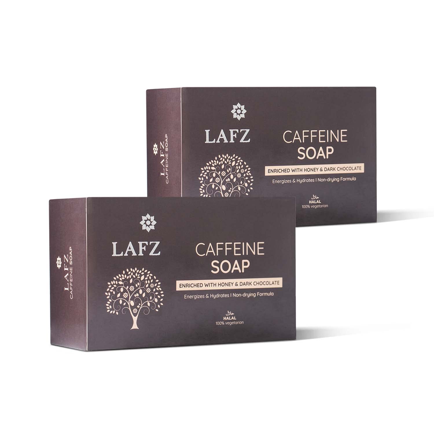 Lafz Caffeine Soap (100gm) - Pack of 02 – OHSOGO
