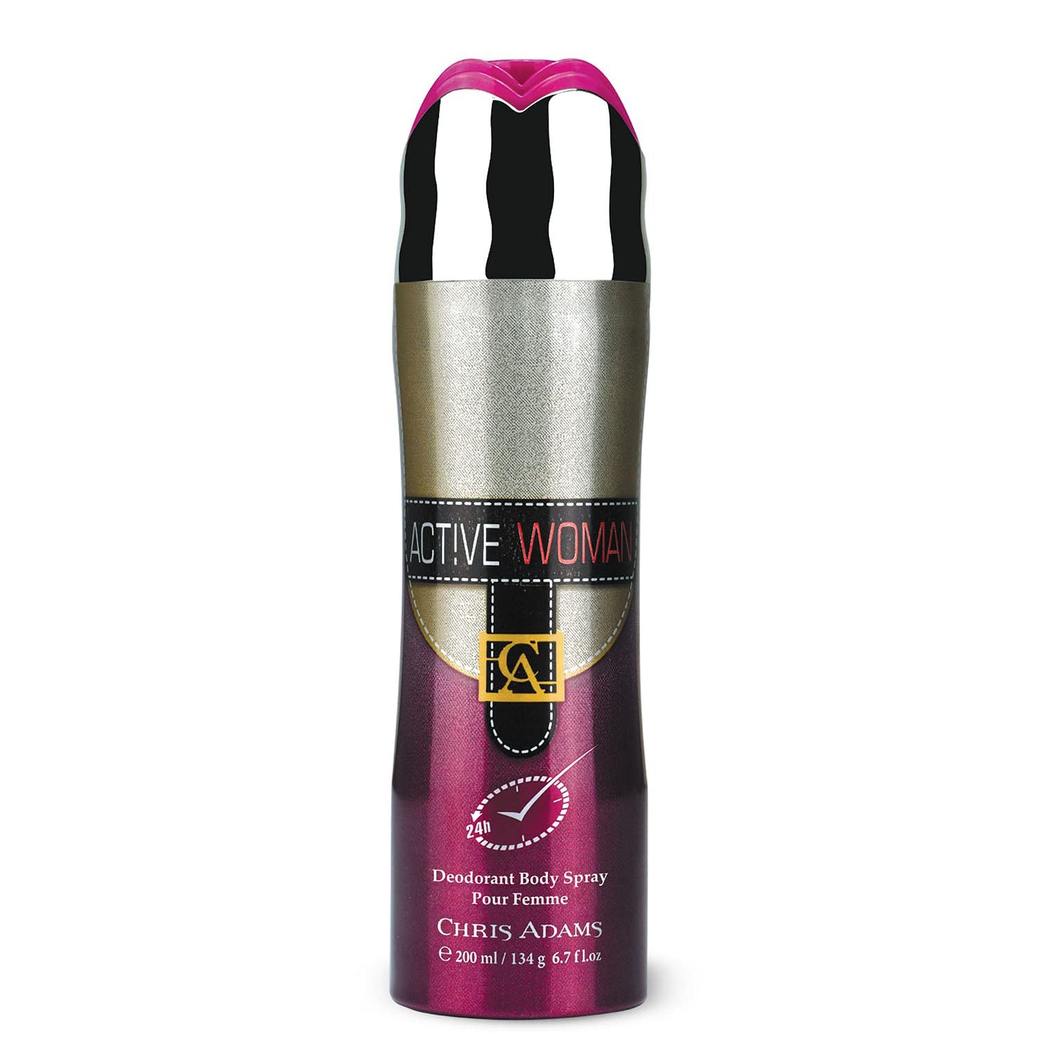 Buy Chris Adams Deodorant Body Spray Active Woman (200ml) Online at ...