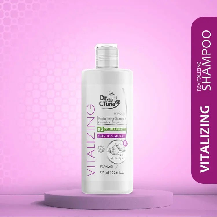 Dr. C. Tuna Revitalizing Shampoo Garlic & Capixyl (225ml) – OHSOGO