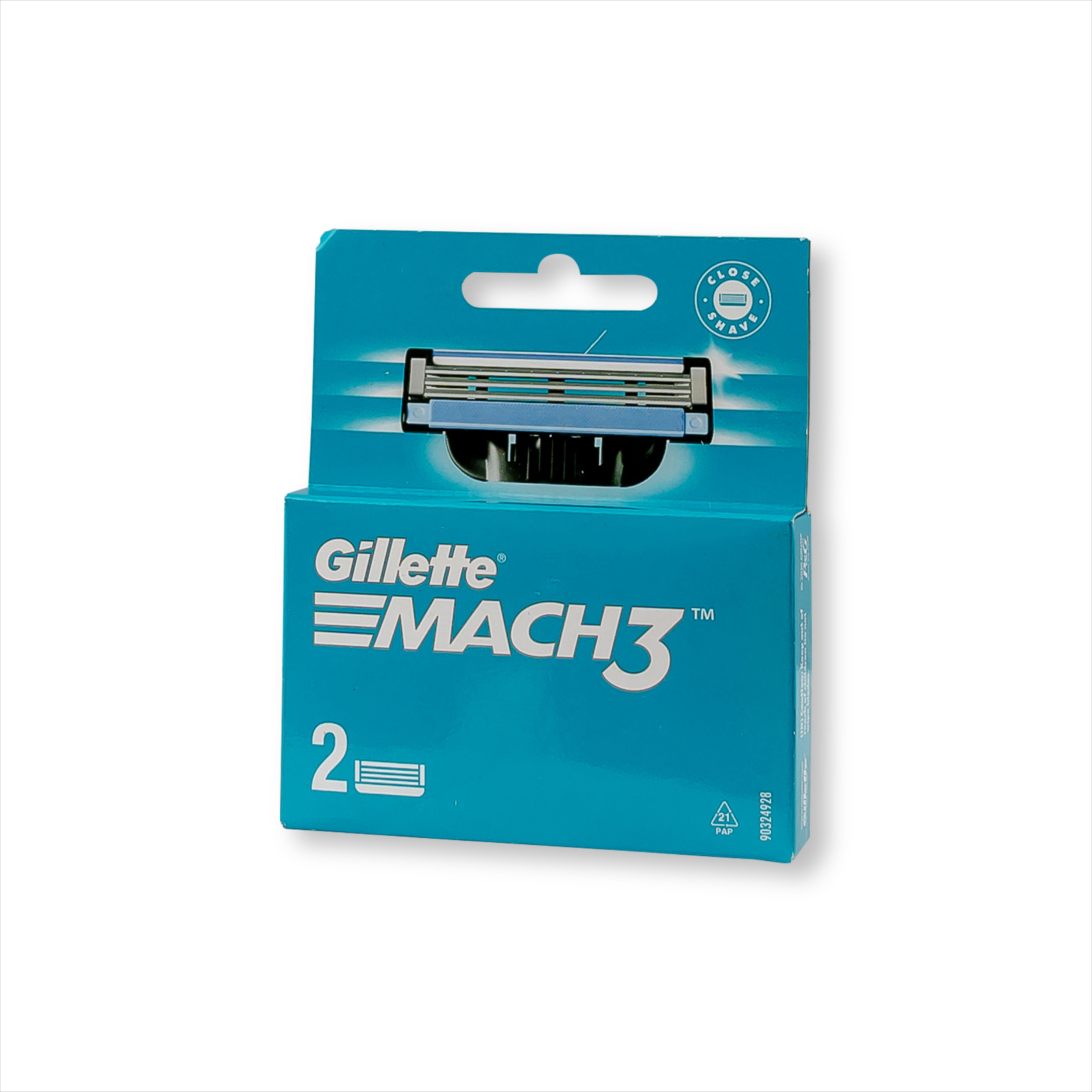 Gillette Mach3 Shaving 3-Bladed Cartridges - 2s Pack – OHSOGO