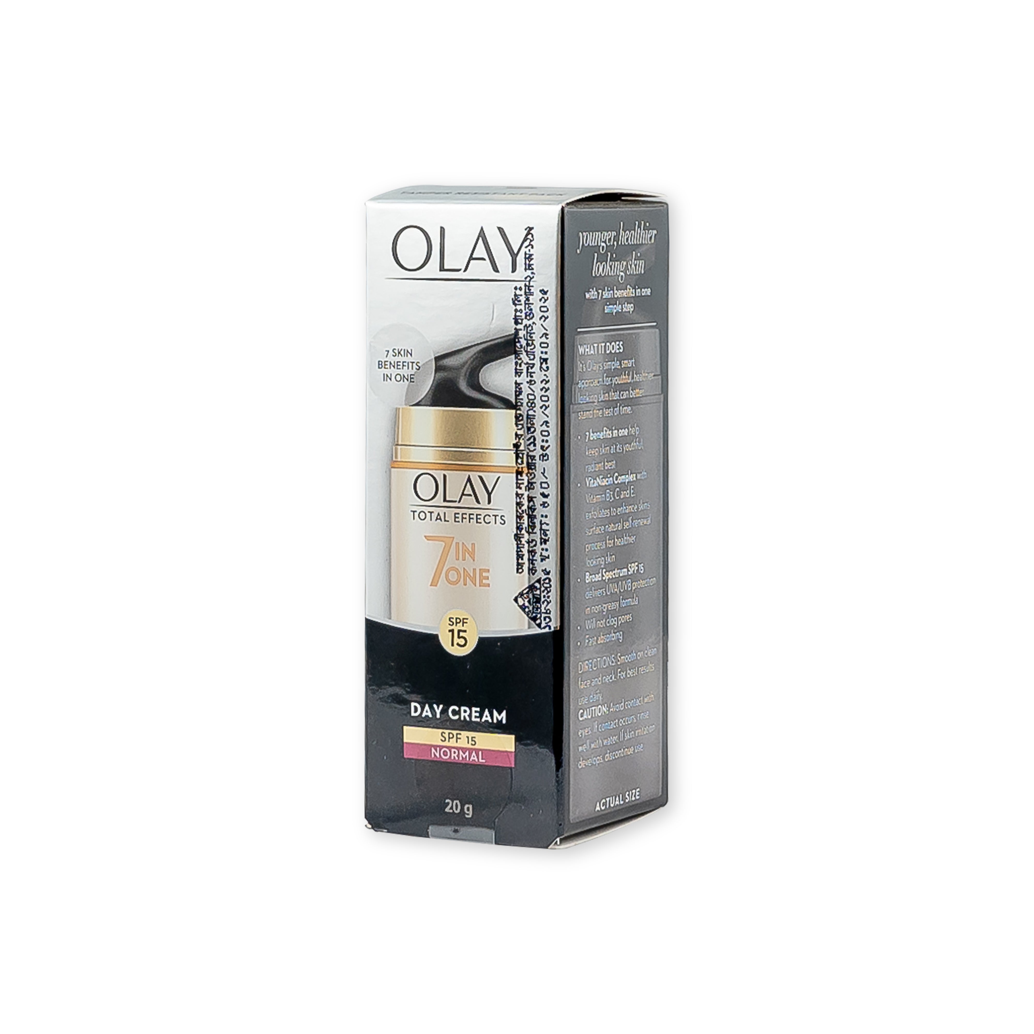Buy Olay Day Cream: Total Effects 7 in 1 Anti Ageing Moisturiser SPF 15 ...