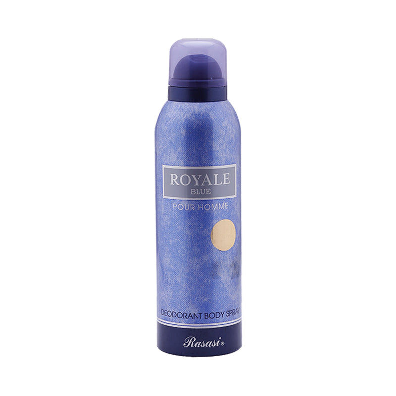 Buy Rasasi Royale Blue Deodorant Body Spray For Men (200ml) Online at ...