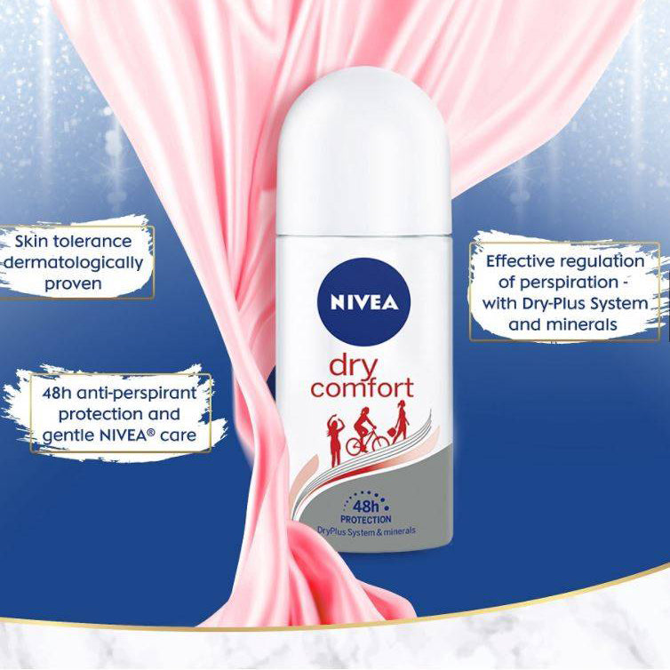 Nivea Female Roll On Dry Comfort (50ml) – OHSOGO