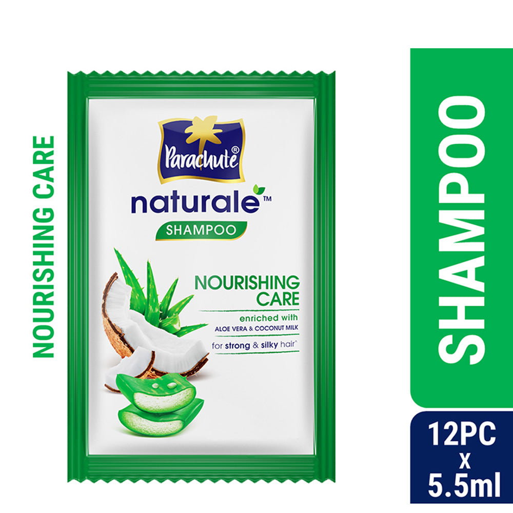 Buy Parachute Naturale Nourishing Care Shampoo (5.5ml X 12 pcs) Online ...